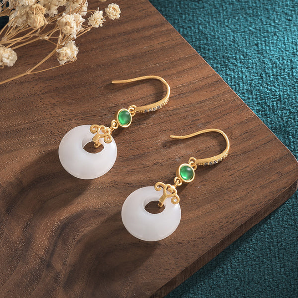 Imitation Jade Earrings 仿玉耳環 (KJEA20099) – Kings Collection